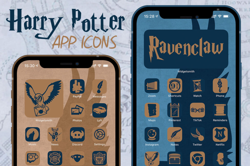 Harry Potter Slytherin App Icons - Free iOS 14 Harry Potter App Icons