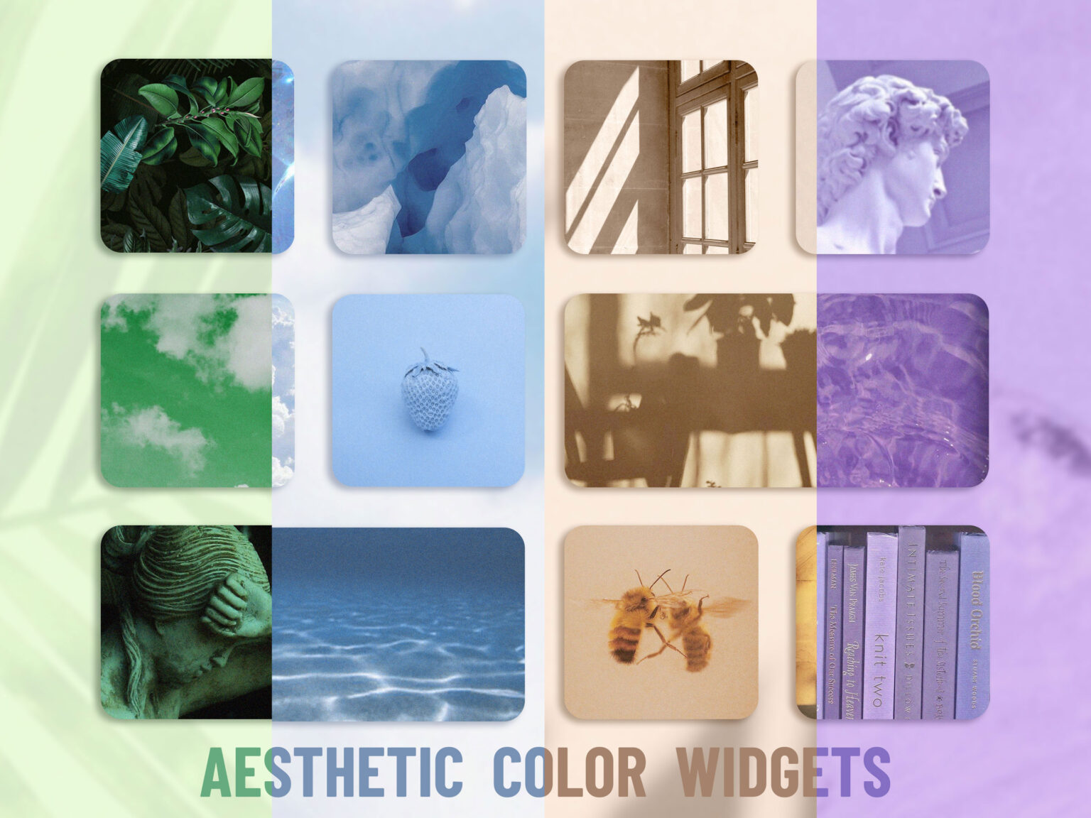Aesthetic Color Widgets - Best Free Widgets Pictures