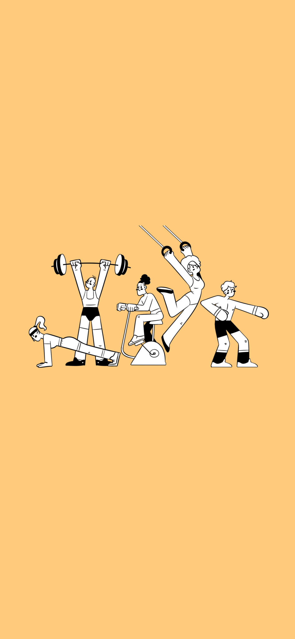 Fitness Wallpaper - Aesthetic Workout Wallpaper for iPhone & Android