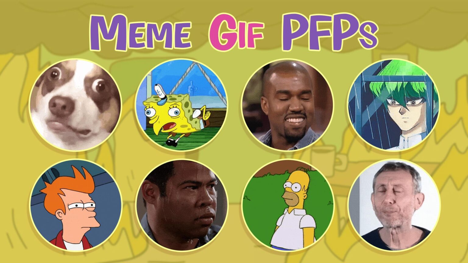 Meme Gif PFP - Cool Gif Meme PFP for Discord, Telegram, Twitter