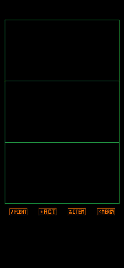 Undertale Black Home Screen Wallpapers - Undertale Wallpaper