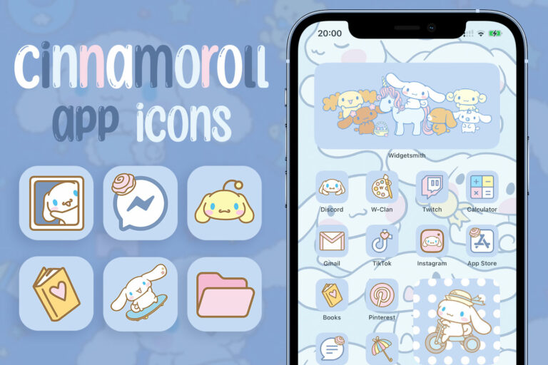 Aesthetic App Icons for iPhone & Android - FREE iOS 14 App Icons