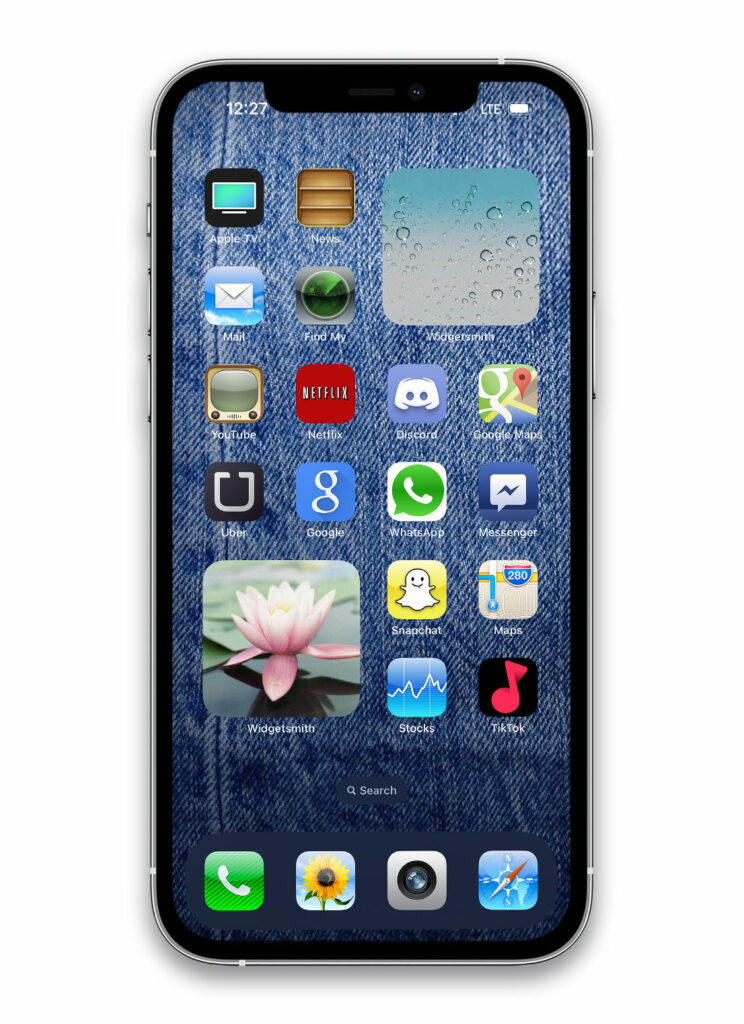 Retro iOS App Icons for iPhone - iOS 6 App Icons - Free Download