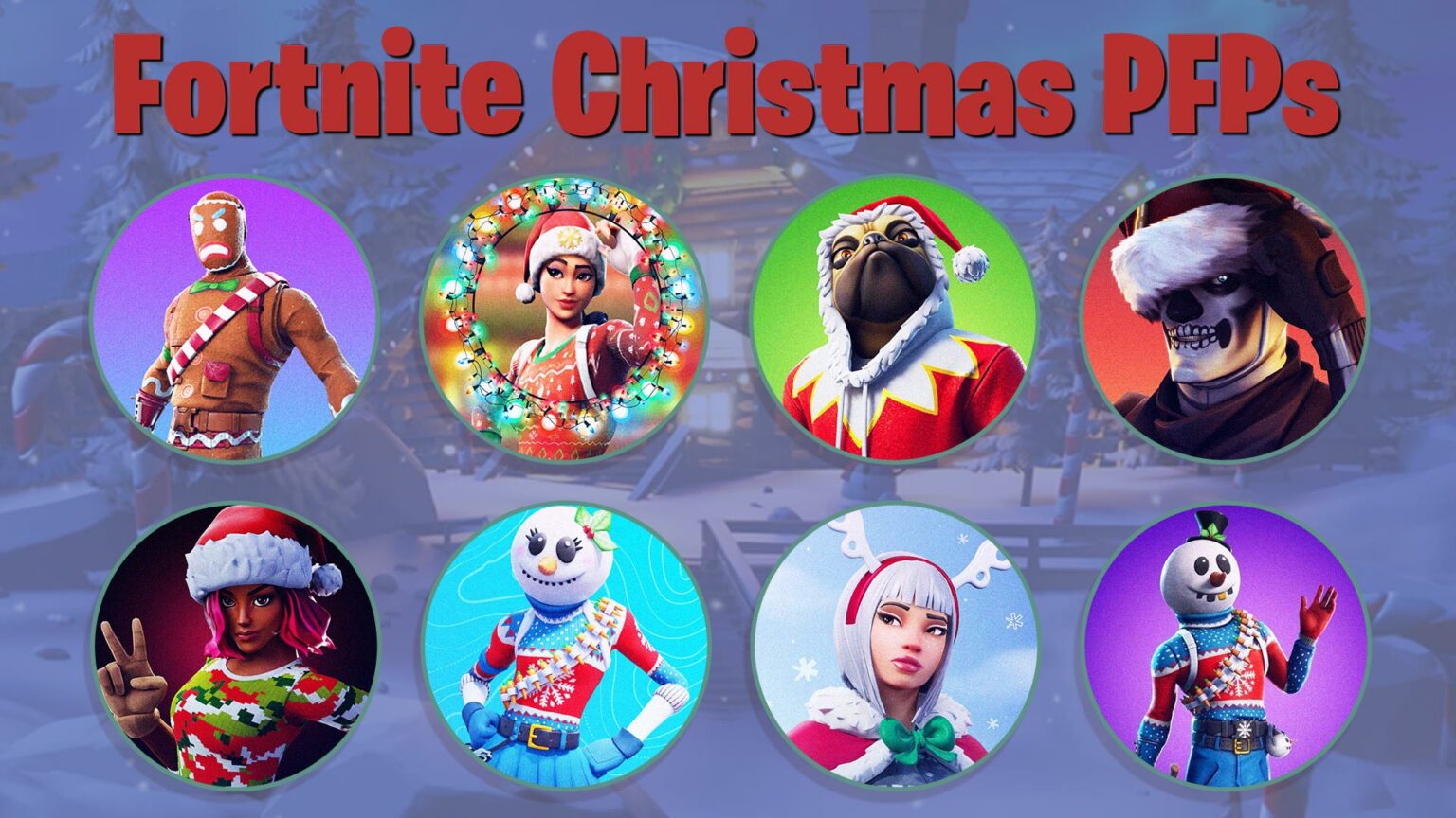 Cool Fortnite PFP for Discord - Awesome Fortnite Profile Pictures