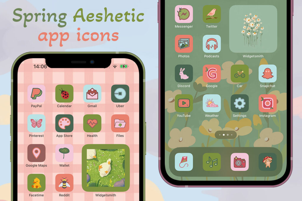 Aesthetic App Icons for iPhone & Android - FREE iOS 14 App Icons