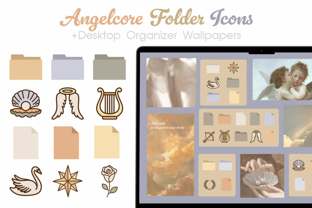 Free Aesthetic Folder Icons for Mac and Windows - Cool Folder Icon PNG