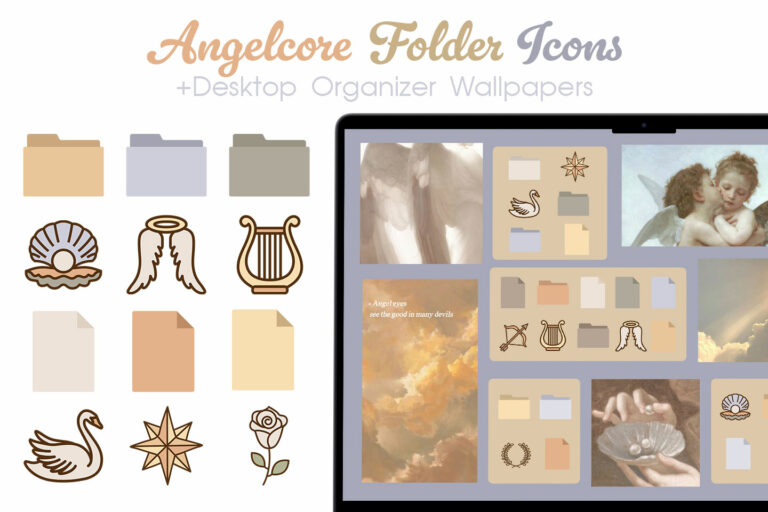 Free Aesthetic Folder Icons for Mac and Windows - Cool Folder Icon PNG