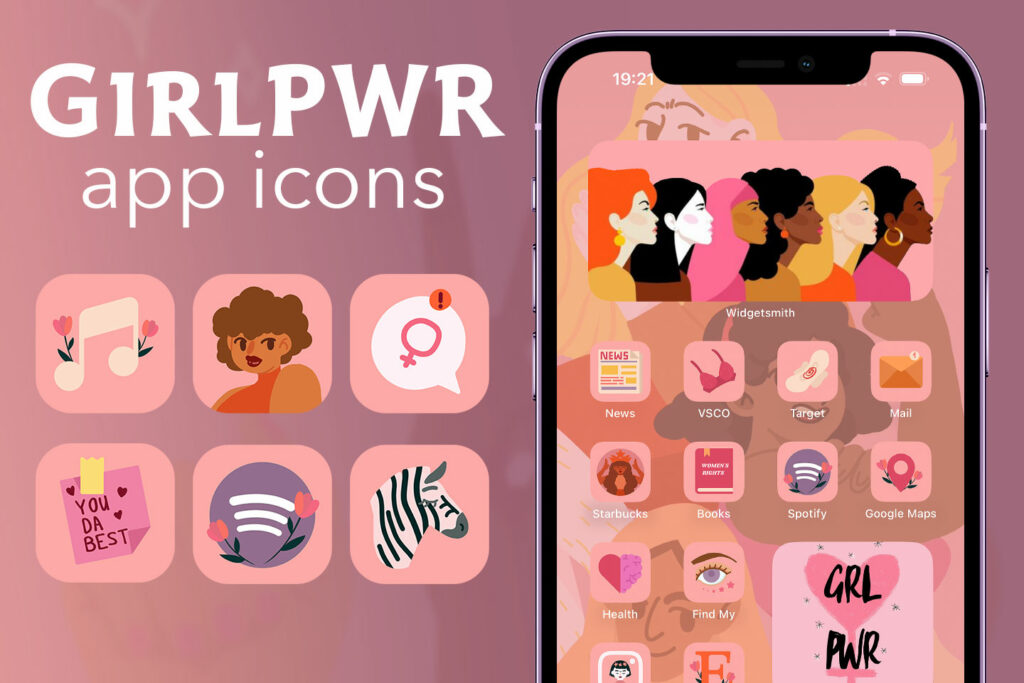 Aesthetic App Icons for iPhone & Android - FREE iOS 14 App Icons