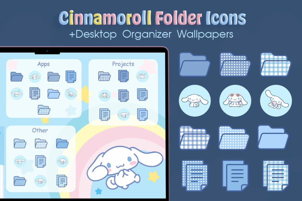Kuromi Folder Icons - Free Sanrio Windows & Mac Folder Icons 🎀
