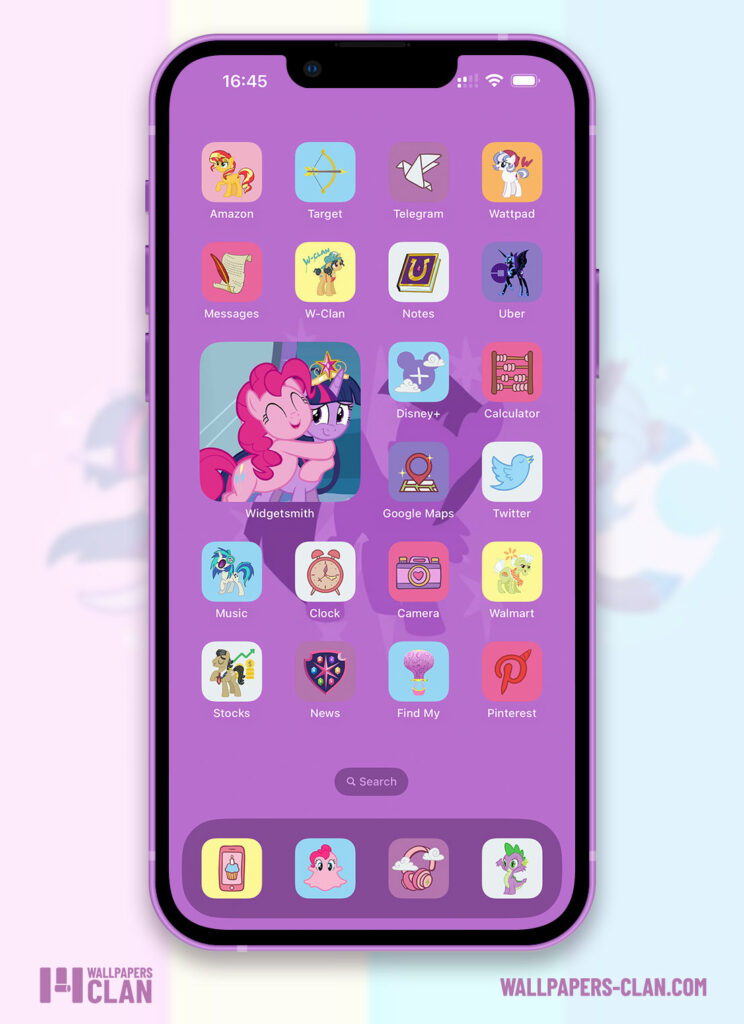 My Little Pony App Icons iOS & Android - Free App Icons for iPhone