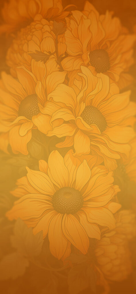 Beautiful Sunflowers Art Wallpapers - Sunflower Wallpaper iPhone