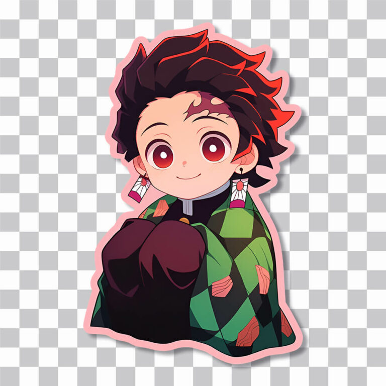 Demon Slayer Nezuko Aesthetic PNG Sticker | Free & Transparent