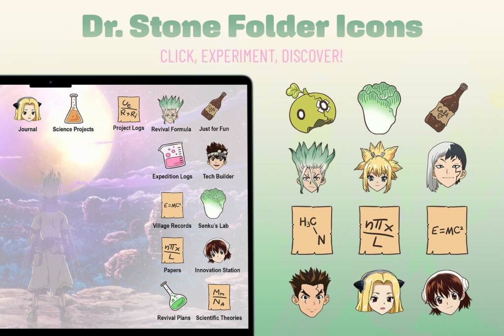 Anime Folder Icons for Mac and Windows - Free Folder Icons