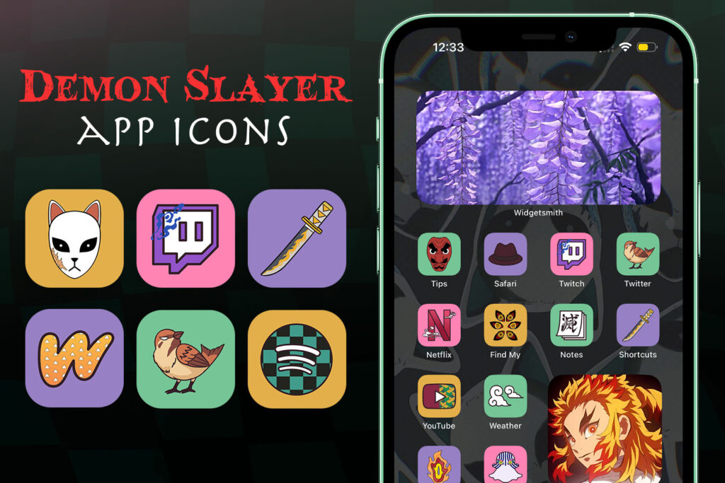 Anime Aesthetic App Icons - FREE iPhone App Icons Collection