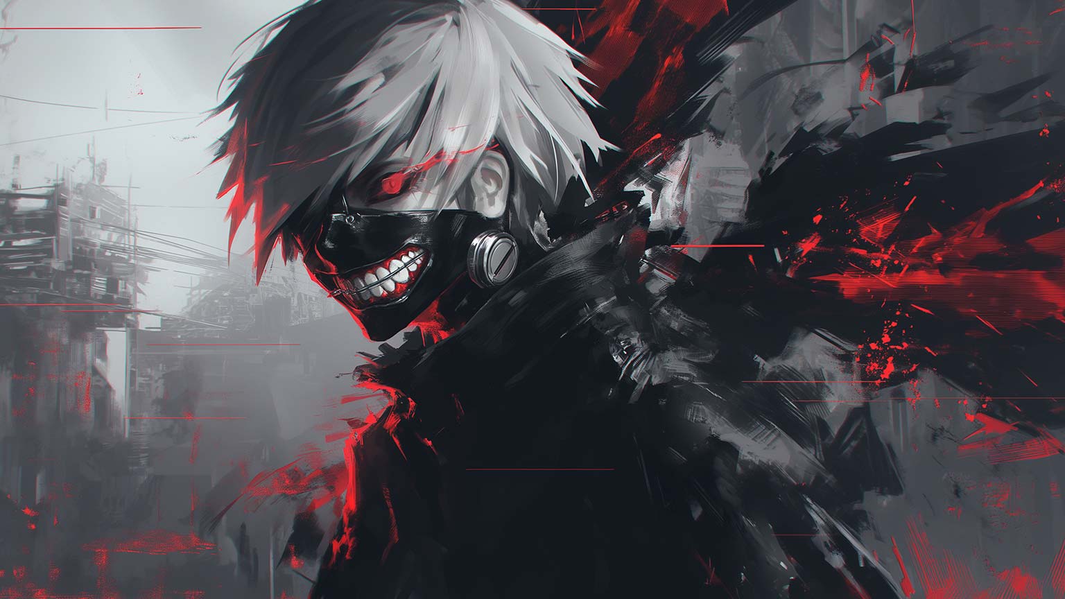 Tokyo Ghoul Kaneki Ken Desktop Wallpaper - Kaneki Wallpaper 4K