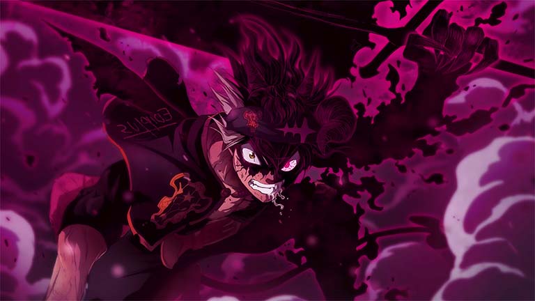 Asta Black Clover Demon Rage Desktop Wallpaper - Download 4K