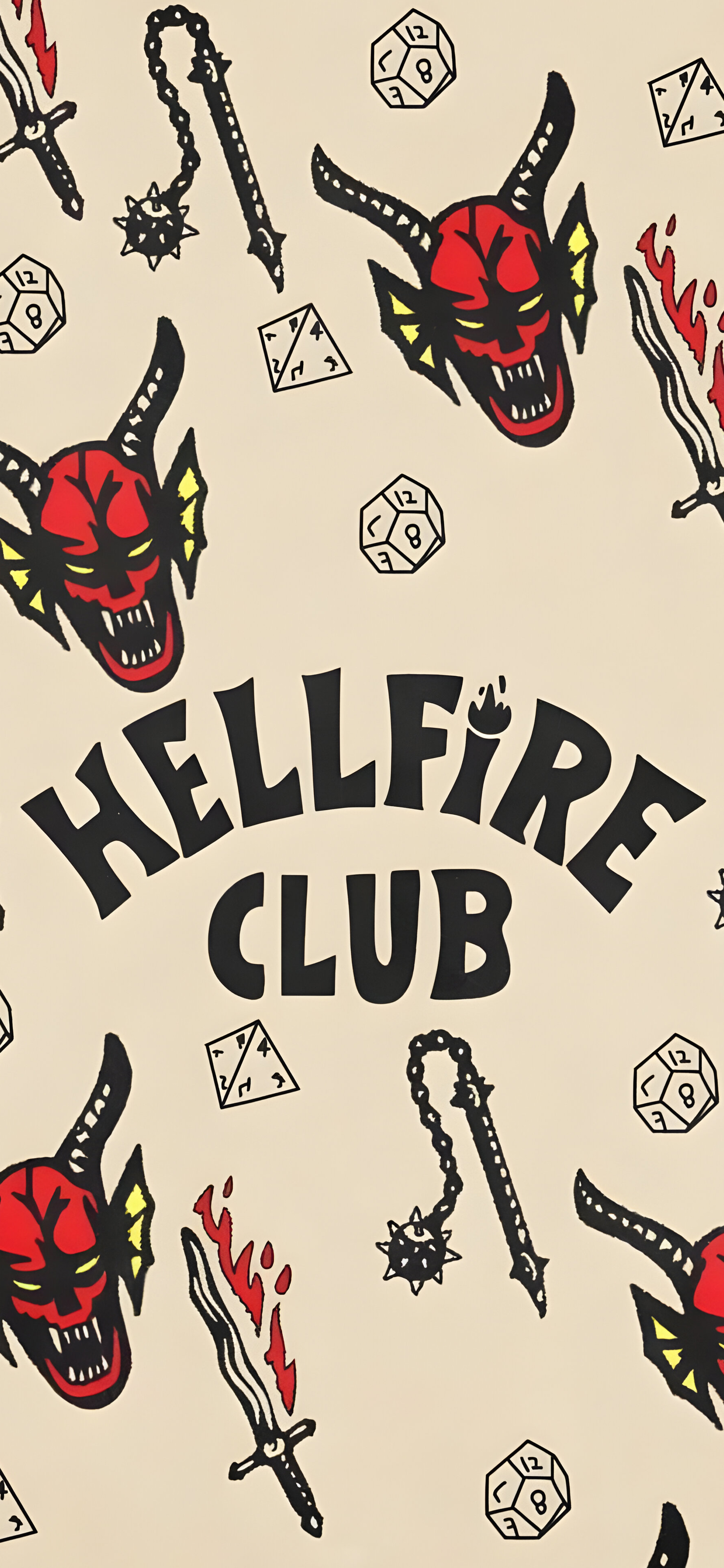 Hellfire Club DnD-Themed Wallpapers - Stranger Things Wallpapers