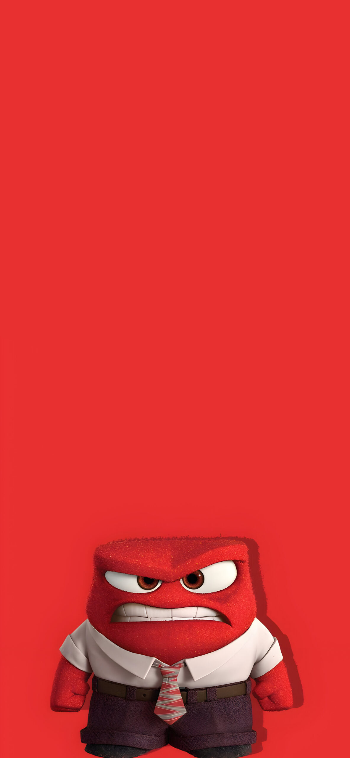 Inside Out Anger Red Wallpapers - Free Cartoon Wallpapers for iPhone