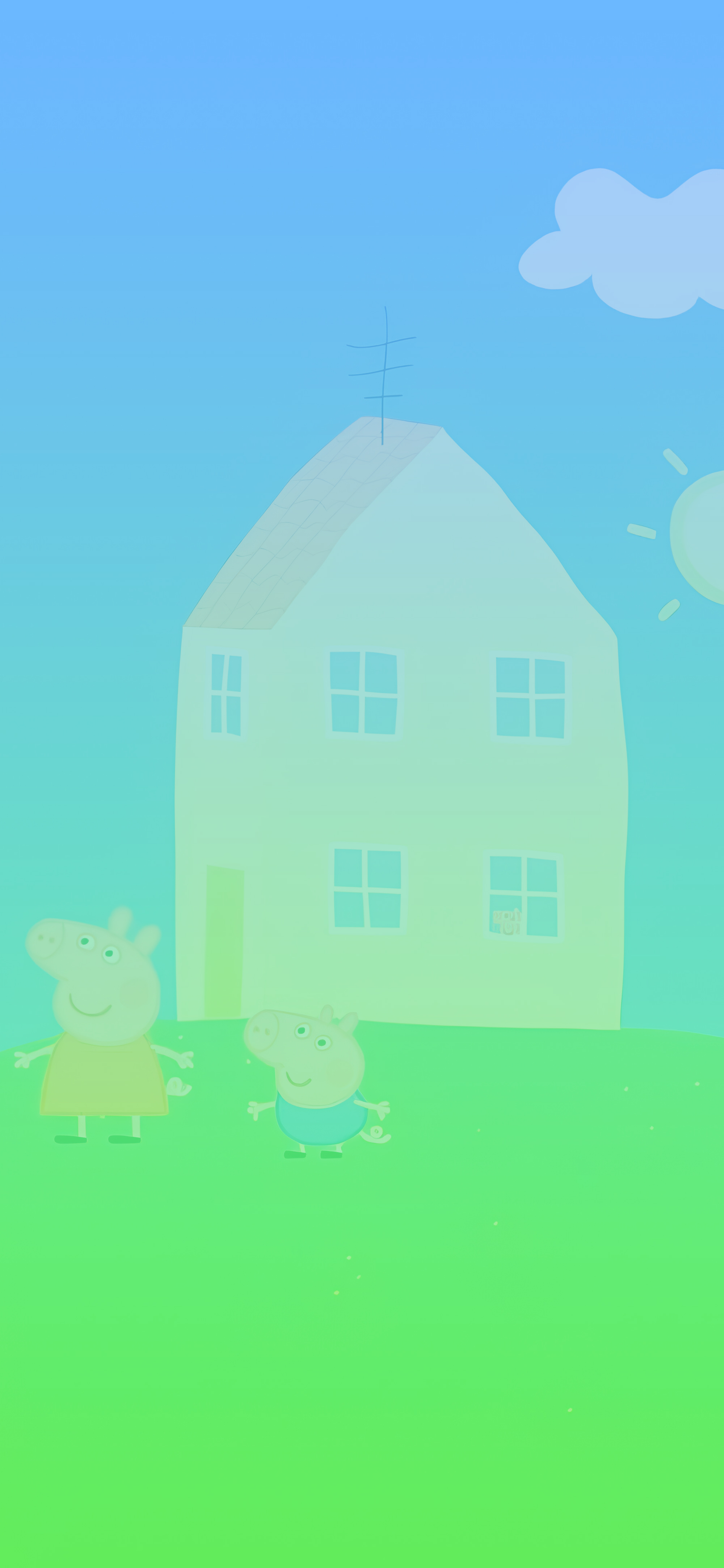 Peppa Pig Home Scenery Wallpapers - Adorable Kids Wallpapers