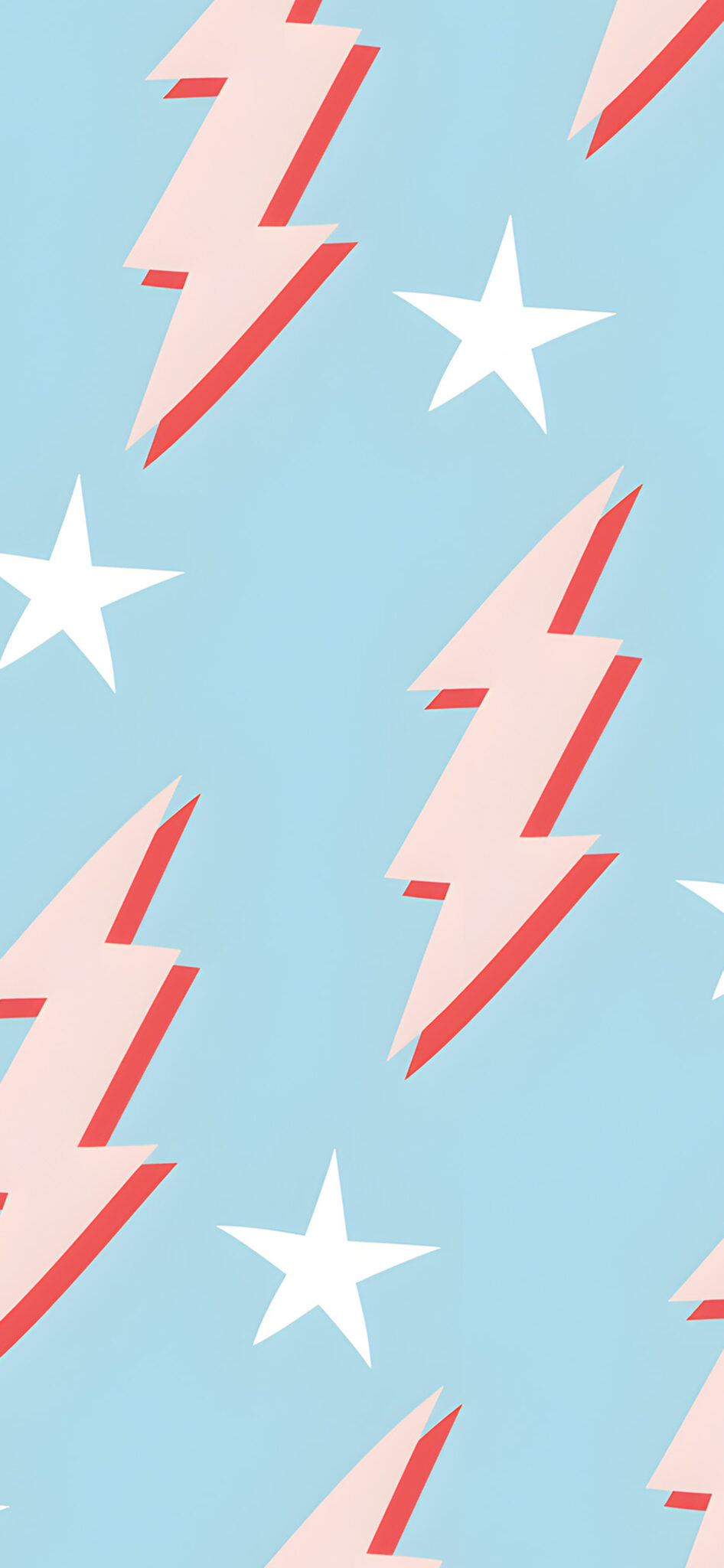 Preppy Aesthetic Lightning & Stars Wallpapers - Unique Wallpapers
