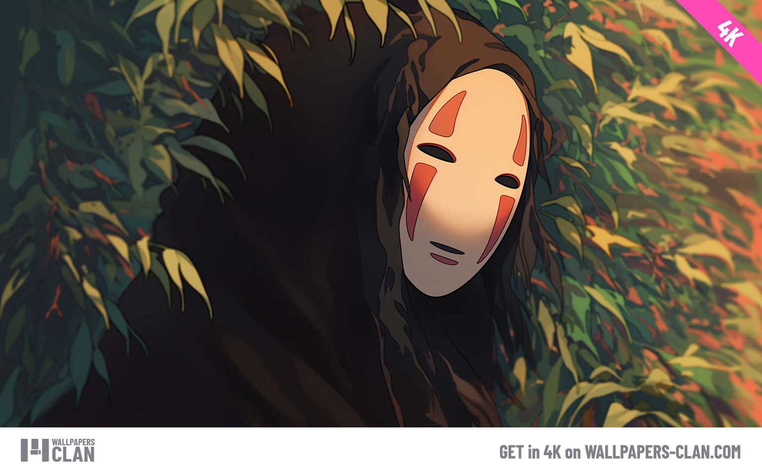 No Face Studio Ghibli Desktop Wallpaper - Spirited Away Wallpaper