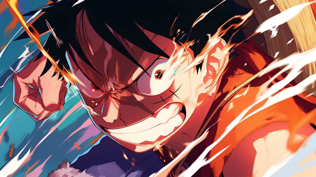 Luffy Fire Punch One Piece Desktop Wallpaper - Anime Wallpapers