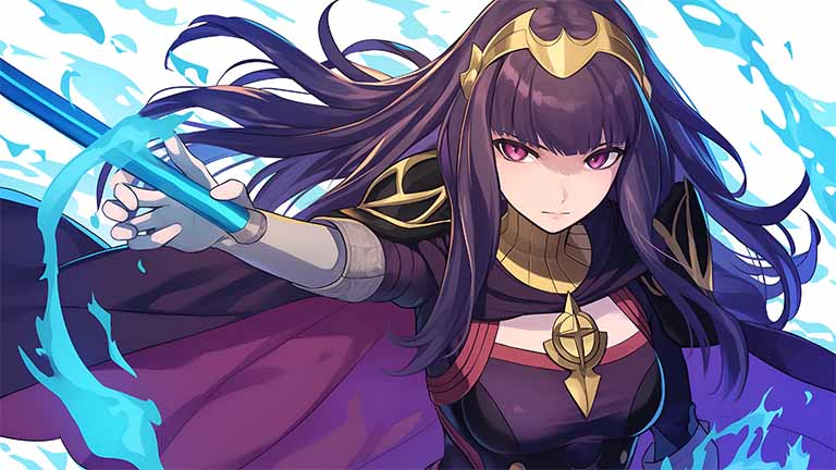 Tharja Fire Emblem Dark Sorceress Desktop Wallpaper 4K