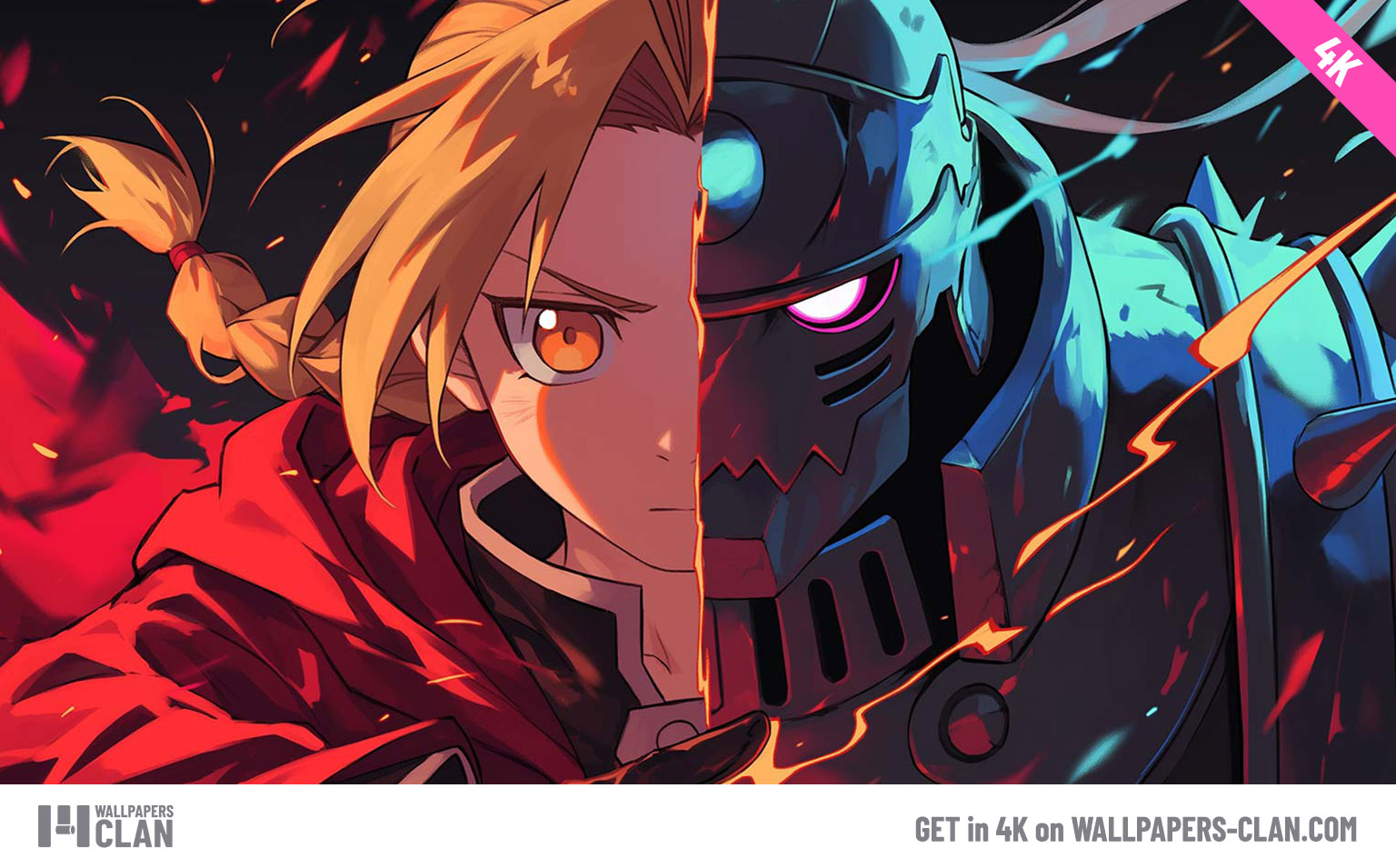 Fullmetal Alchemist Ed Elric Human Machine Desktop Wallpaper