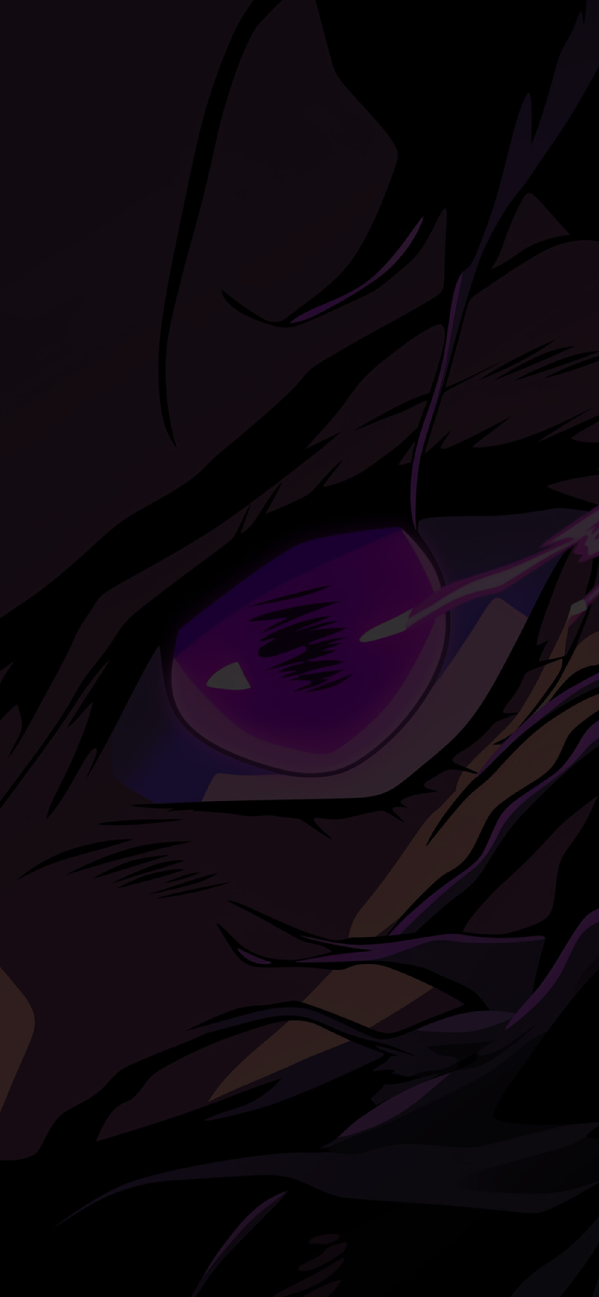 Glowing Purple Eye Anime Wallpapers - Anime HD Backgrounds