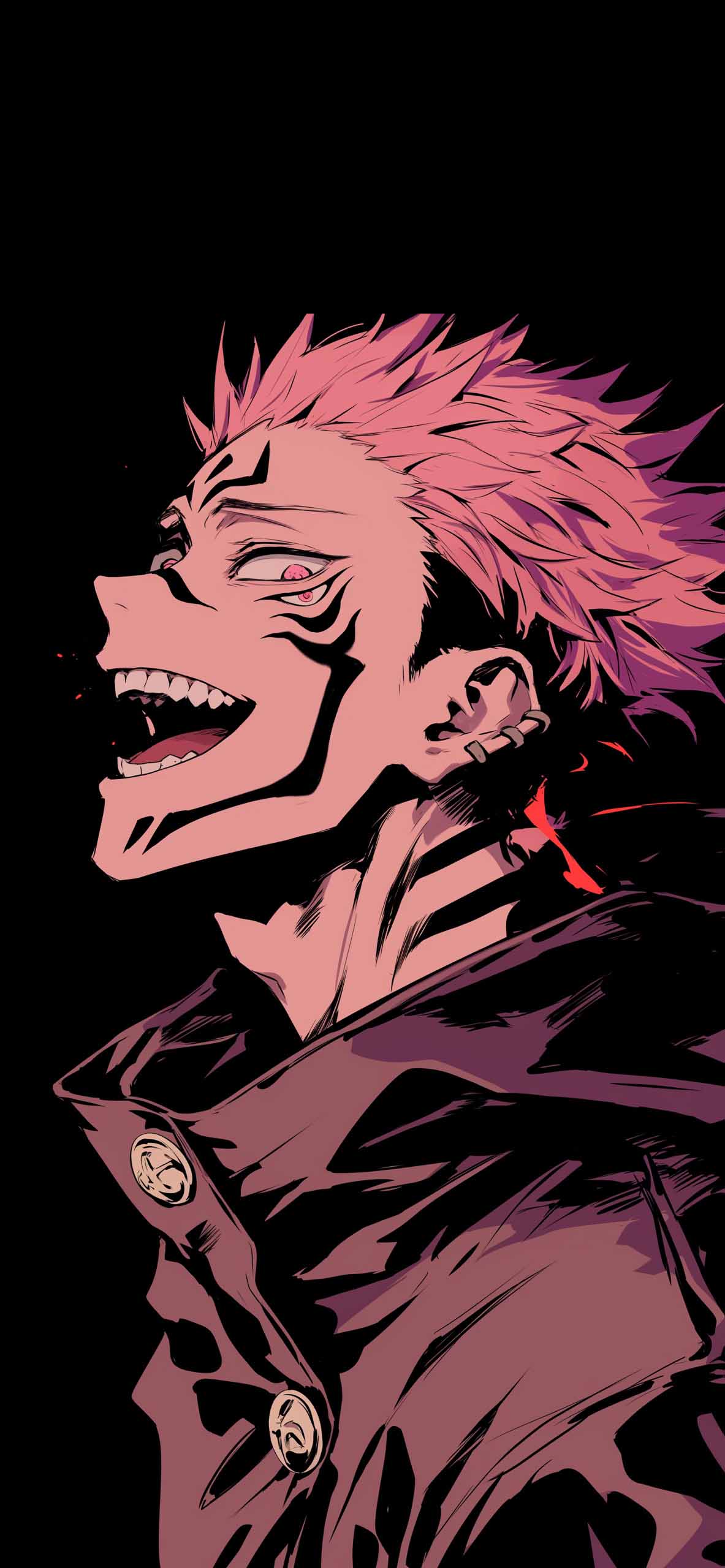 Sukuna Jujutsu Kaisen Evil Grin Wallpapers - Cool JJK Wallpapers