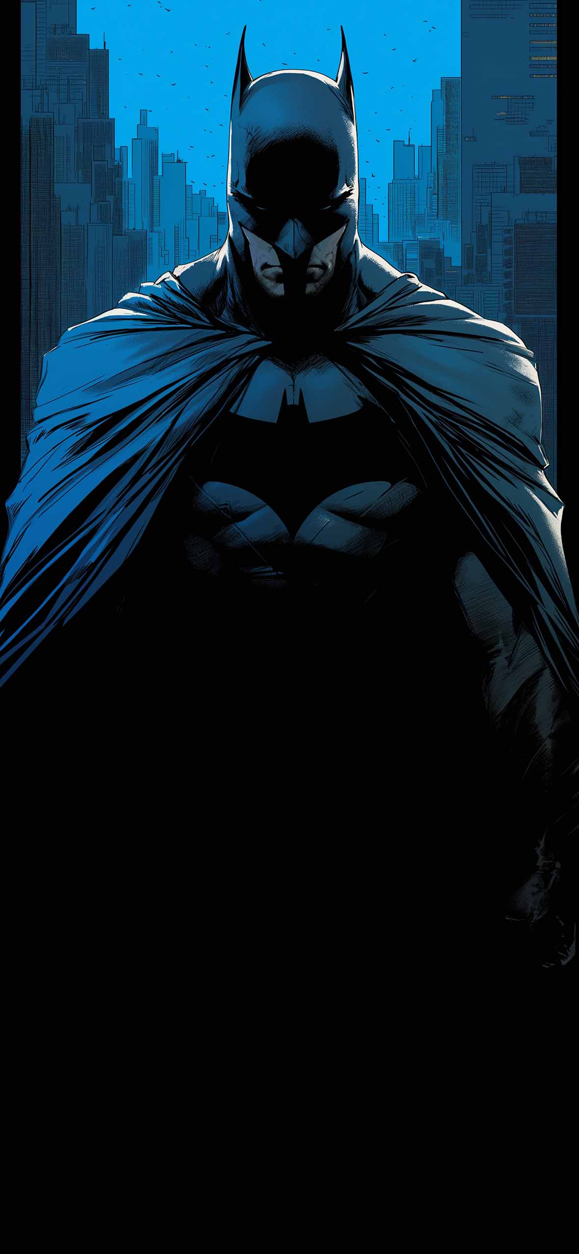 Batman Silhouette Dark Cityscape Wallpapers DC Wallpapers