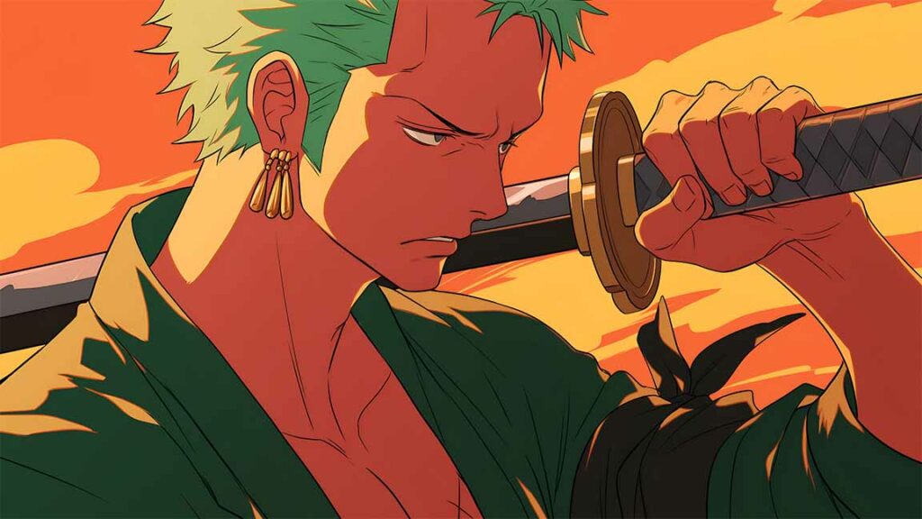 Monkey D. Luffy & Roronoa Zoro Dual Desktop Wallpaper 4K