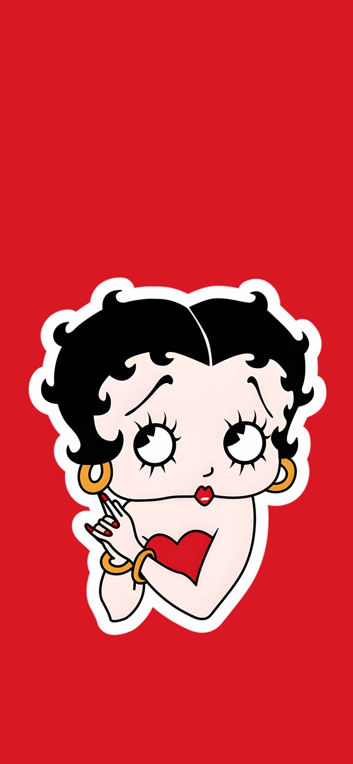 Betty Boop Red Wallpapers - Cartoon iPhone Wallpapers HD