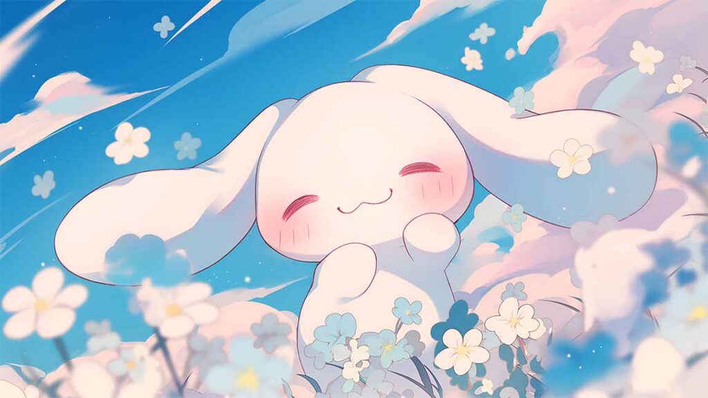Cinnamoroll Desktop Wallpaper 4K - Aesthetic Sanrio Wallpaper HD