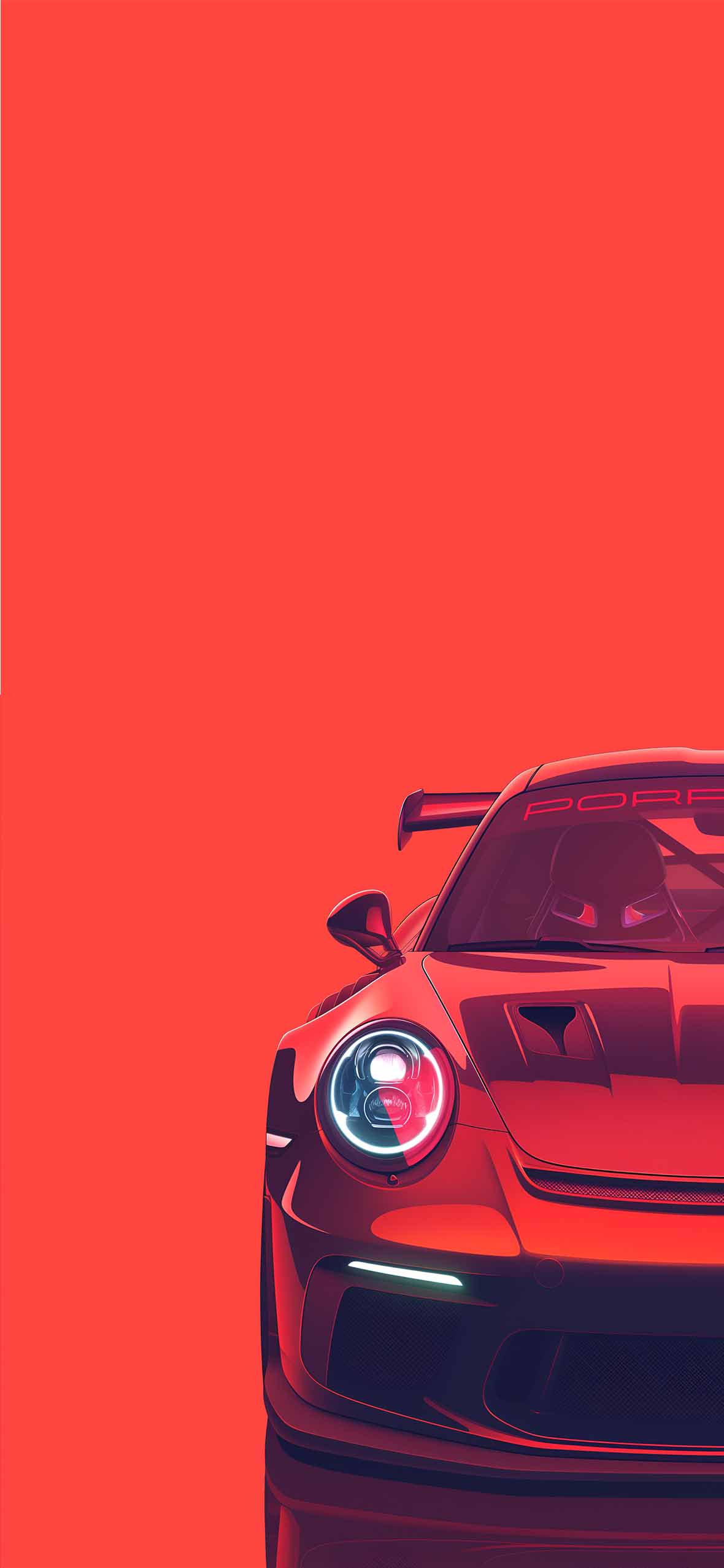 Porsche 911 Red and Blue Car Matching Wallpapers - HD Wallpaper