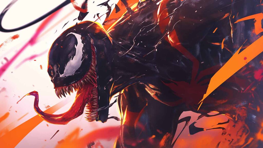 Venom Sharp Teeth Desktop Wallpaper - Venom Wallpaper 4K