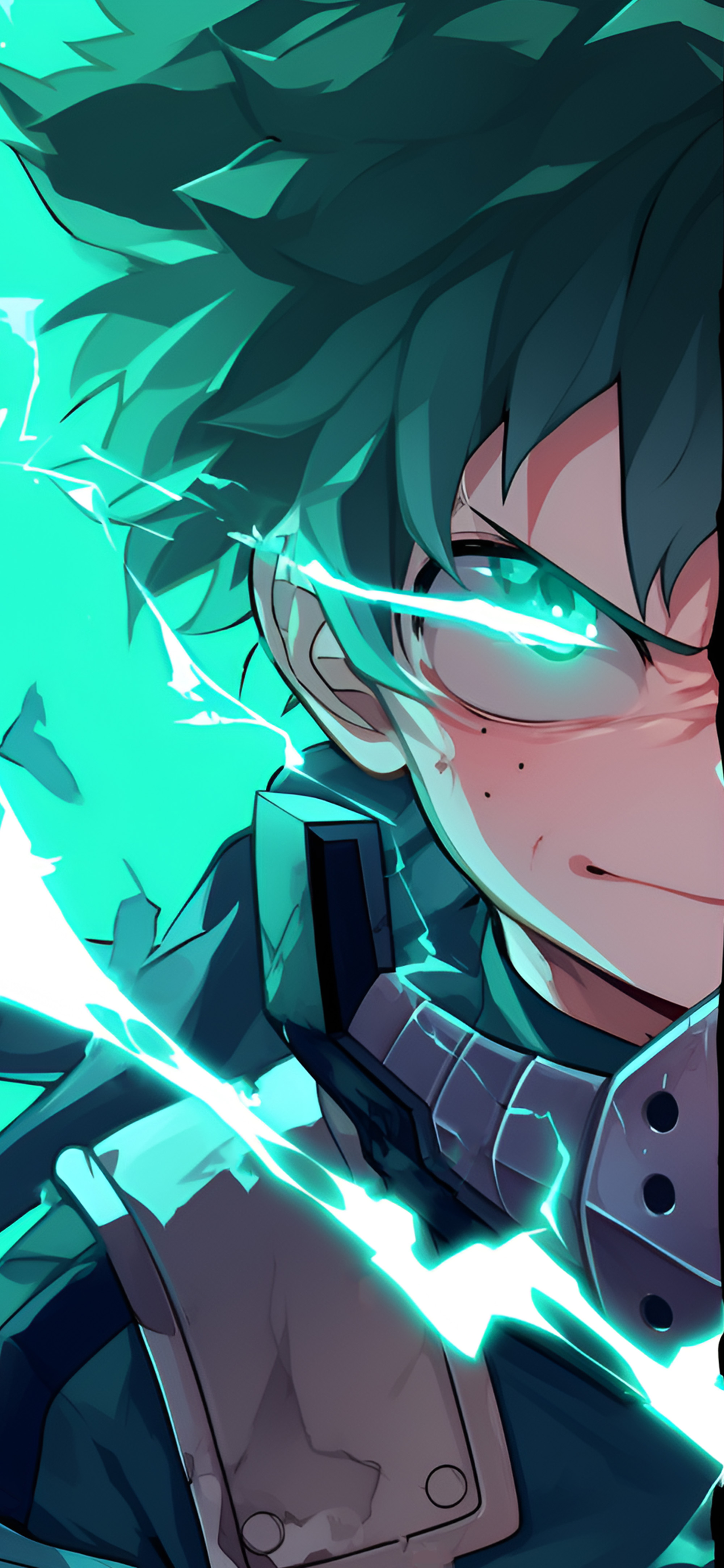 Deku MHA Split Energy Matching Wallpapers - iPhone Wallpapers