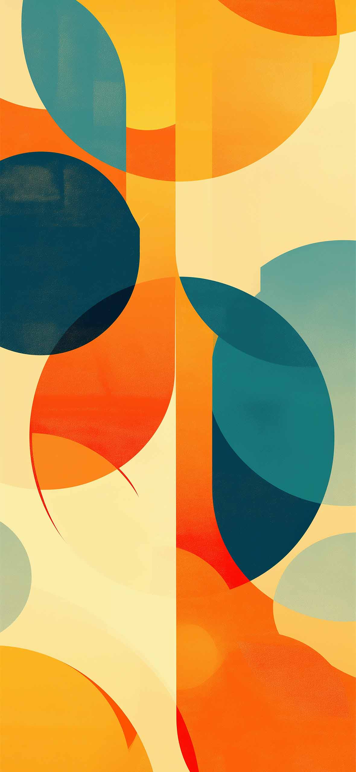 Bold Geometric Modern Shapes Aesthetic Wallpapers iPhone HD