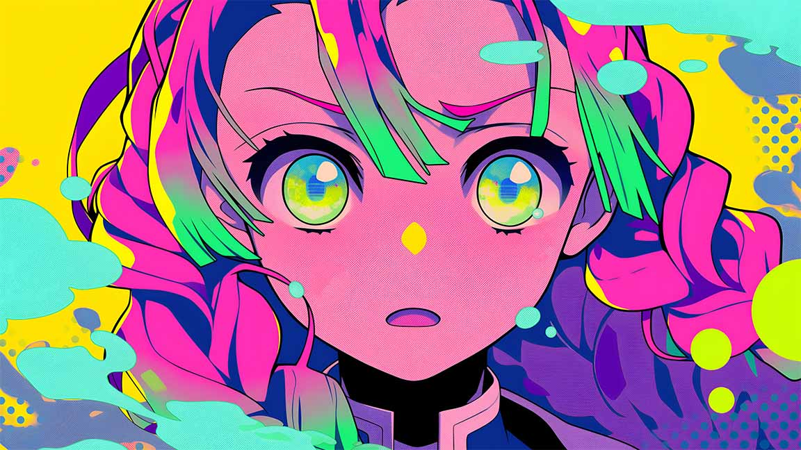 KPop Demon Hunters Derpy Tiger and Flower Pot Wallpaper 4K