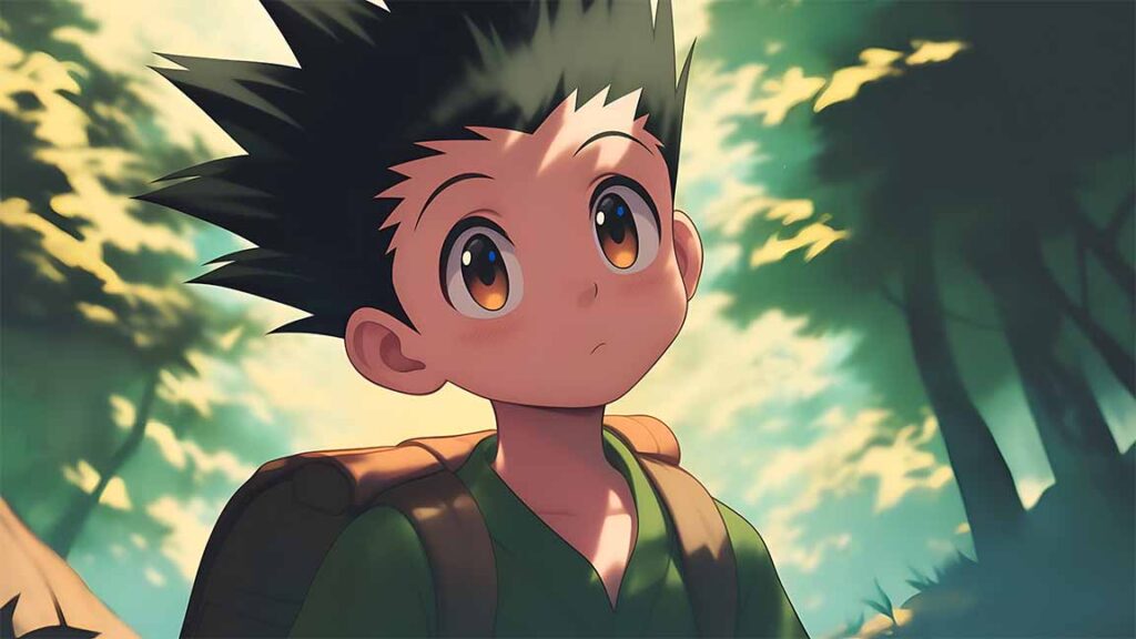 Killua and Gon Hunter X Hunter Duo Desktop Wallpaper - 4K Vibes