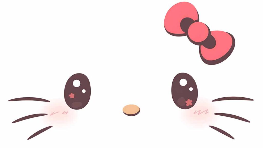 Aesthetic Hello Kitty Pink Desktop Wallpaper - Hello Kitty Wallpaper