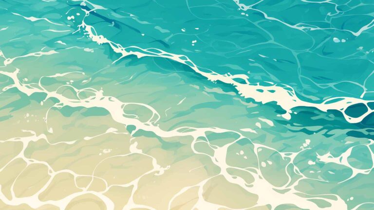 Aesthetic Sea Desktop Wallpaper - Narute 4K Desktop Wallpaper