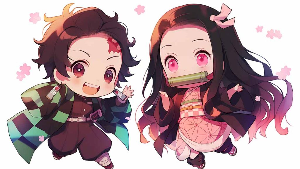 Tanjiro Flame Strike Demon Slayer Desktop Wallpaper 4K