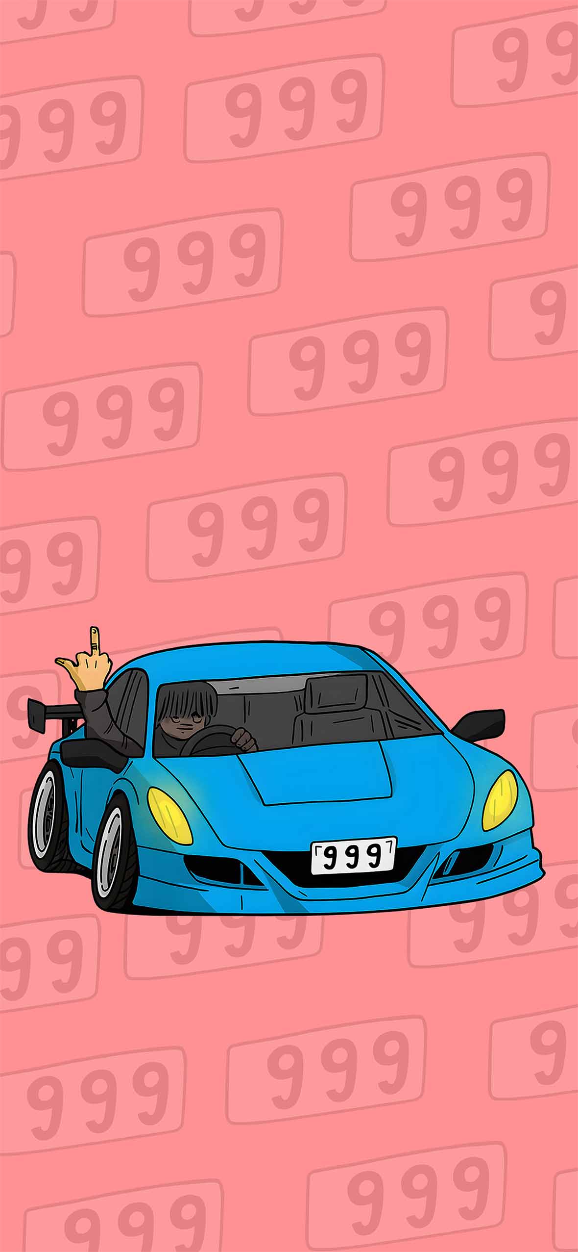 Juice WRLD 999 Car Wallpapers - Pink Aesthetic Wallpapes iPhone