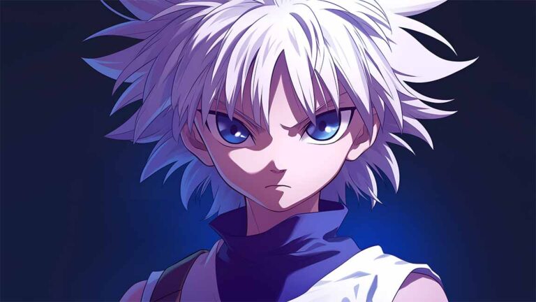 Hunter x Hunter Killua Zoldyck Lightning Desktop Wallpaper in 4K