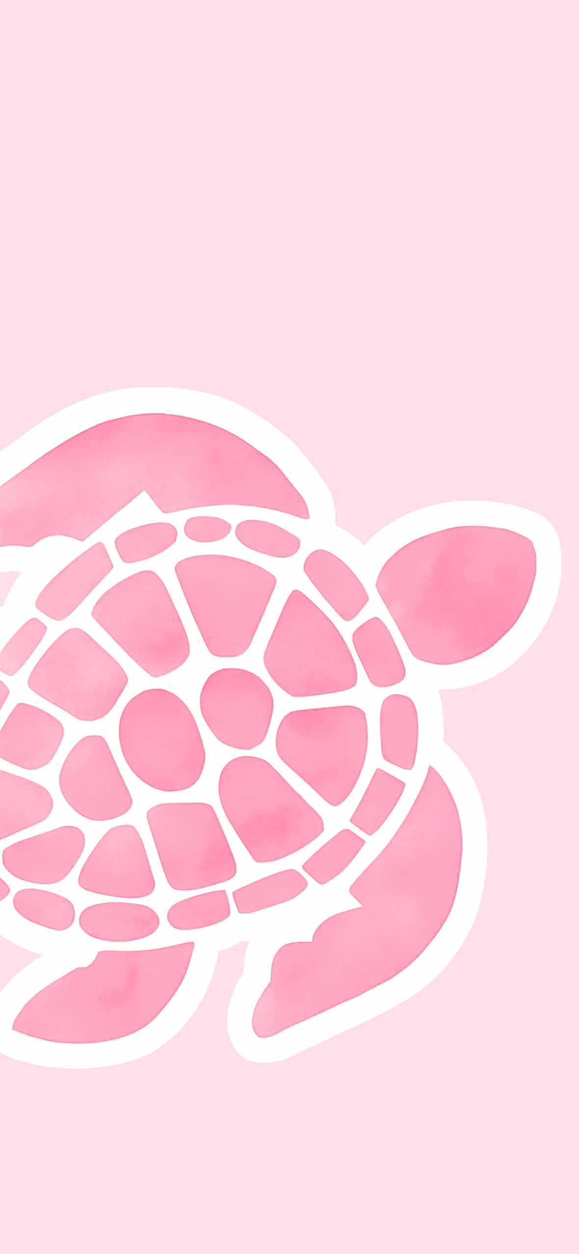 VSCO Girl Turtle Pink Wallpapers - Cute Aesthetic Wallpapers HD