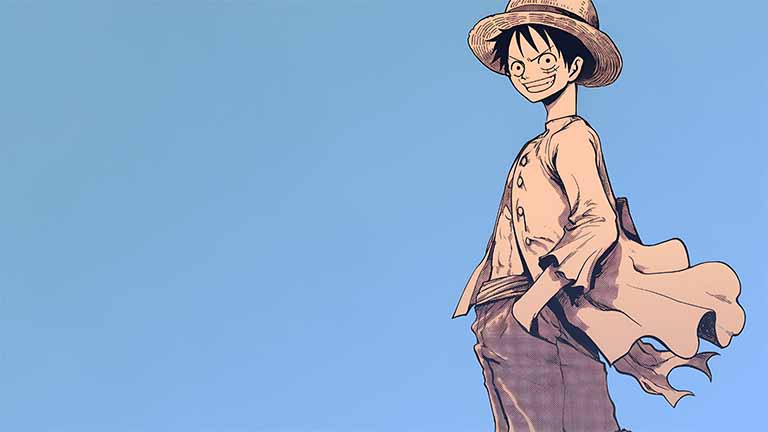 Naruto One Piece Naruto Luffy Fist Bump Desktop Wallpaper in 4K