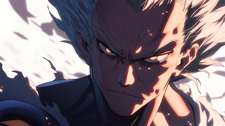 Free One Punch Man Garou Intense Look Desktop Wallpaper 4K