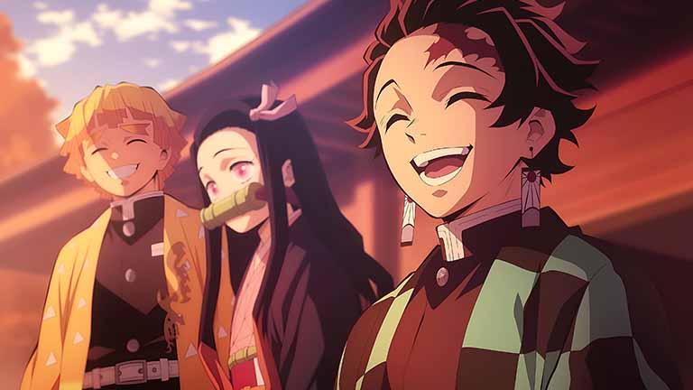 Demon Slayer Zenitsu Screaming Void Desktop Wallpaper 4k