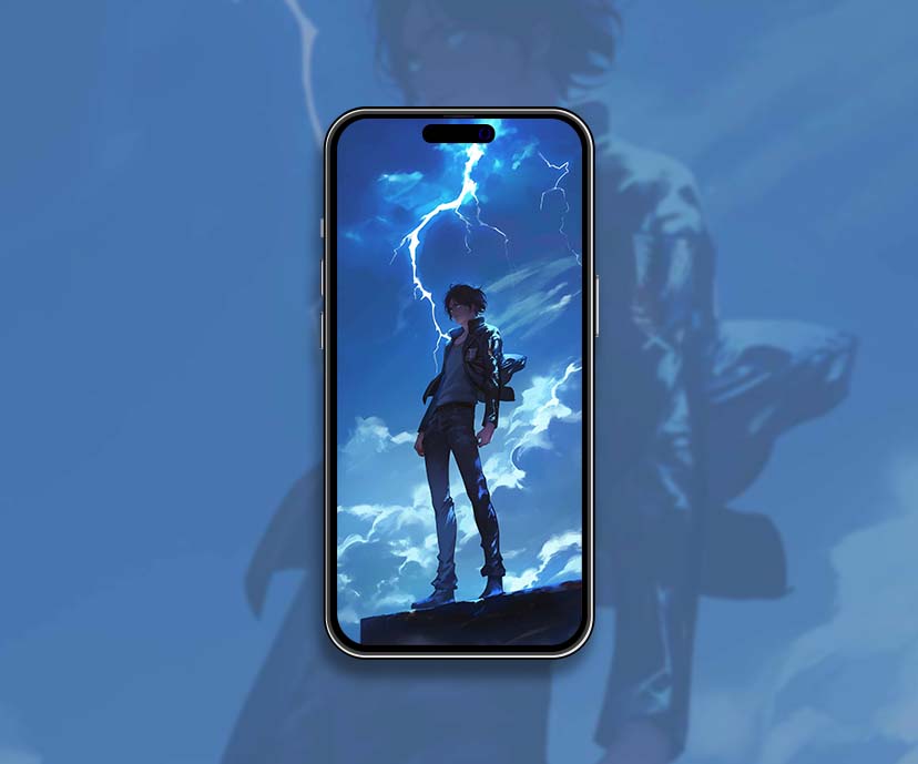 AOT Intense Gaze of Eren Yeager Wallpapers - Anime Wallpapers